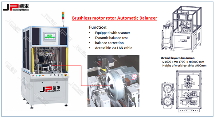 Brushless DC Motor Rotor Automatic Balancer-Company News-JP Balancing ...