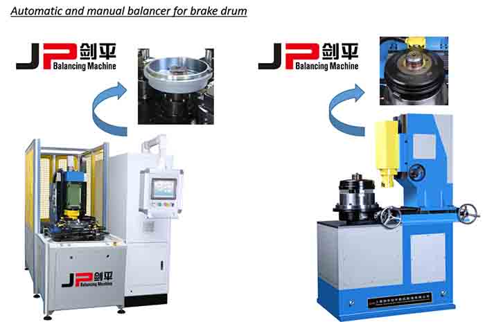 Automatic and Manual Balancer for Brake Drum-Company News-JP Balancing ...